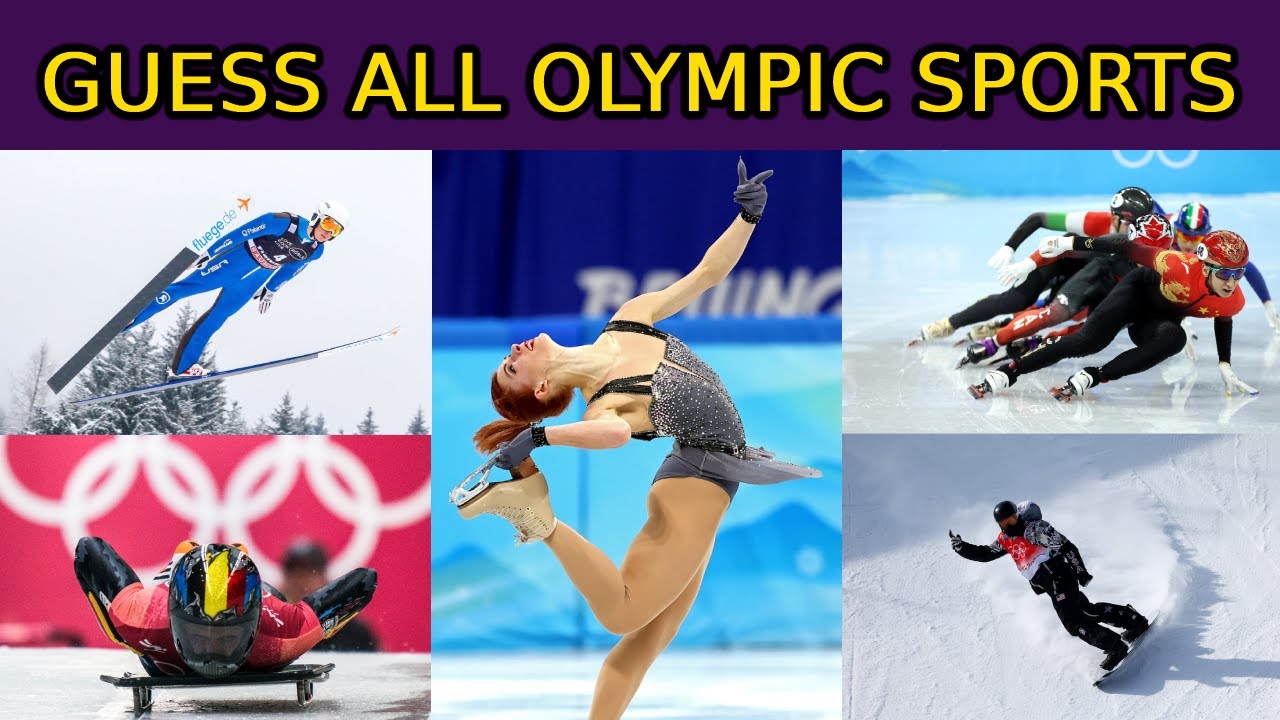 Guess all 15 sports in this Winter Olympics 2022 QUIZ - YouTube