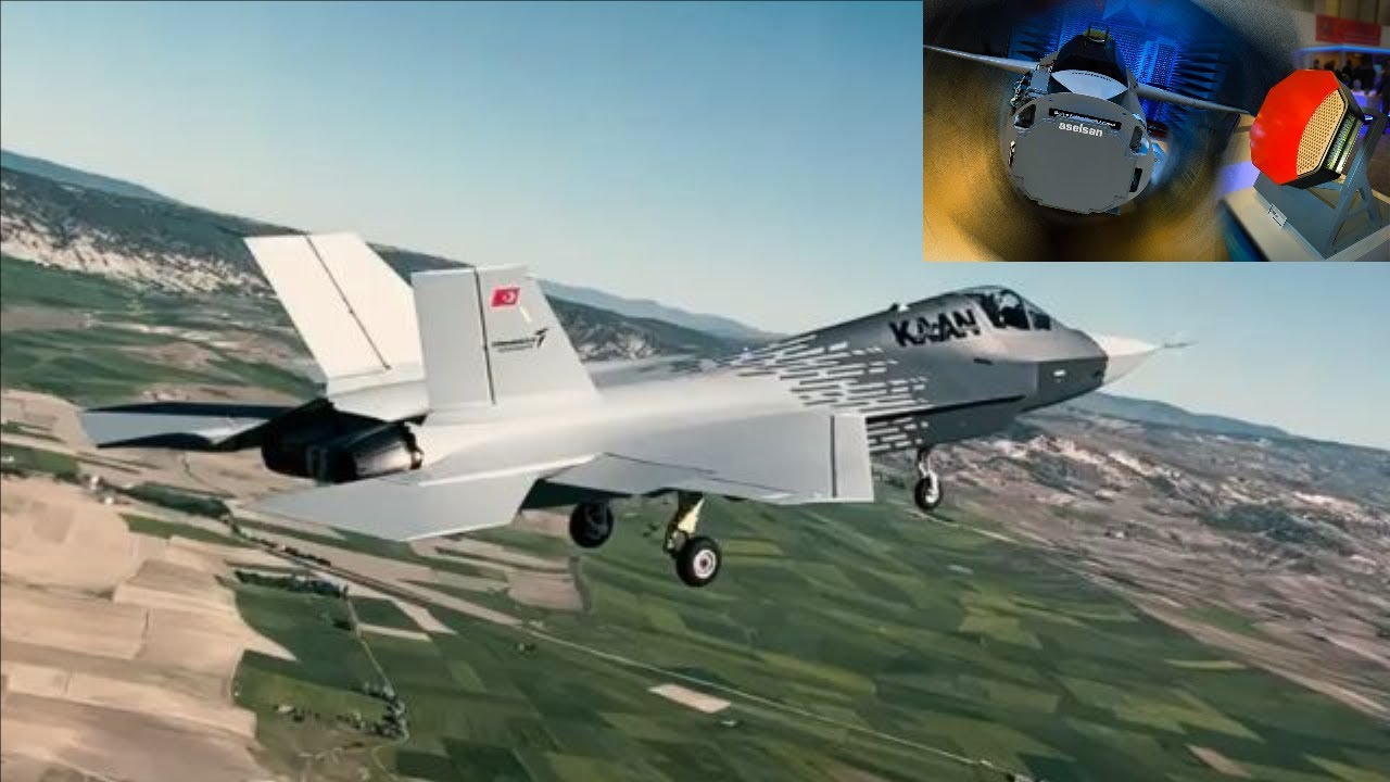 Türkiye begins designing the main design of the AESA radar on the nose ...