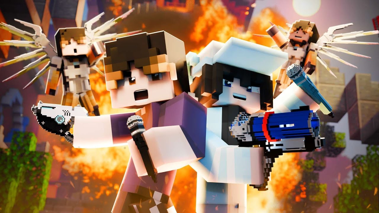 "No Mercy" Overwatch 2 Song | Minecraft Animated Cover (feat ...