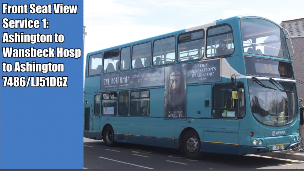 Front Seat View | Route 1: Ashington - Wansbeck Hospital - Ashington ...