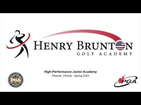 Henry Brunton Golf Academy Orlando High Performance Team 2022 - YouTube