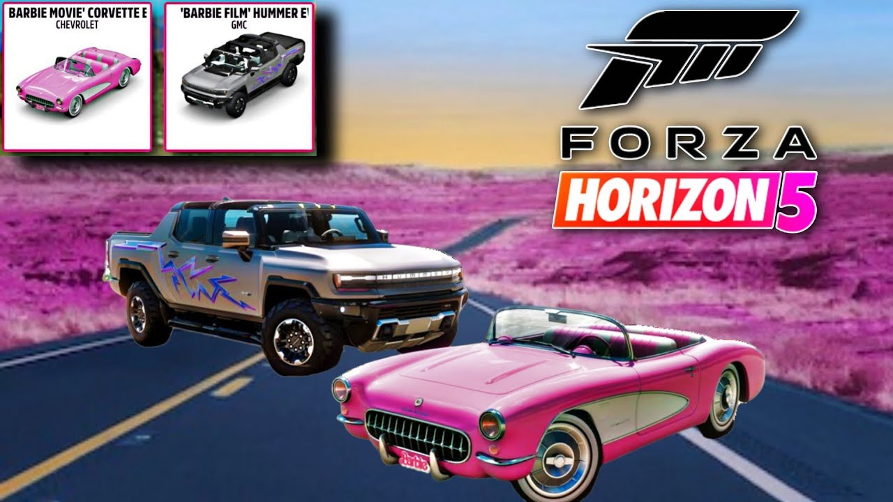 "Ultimate Racing Adventure: Barbie Movie Cars Unleashed in Forza ...