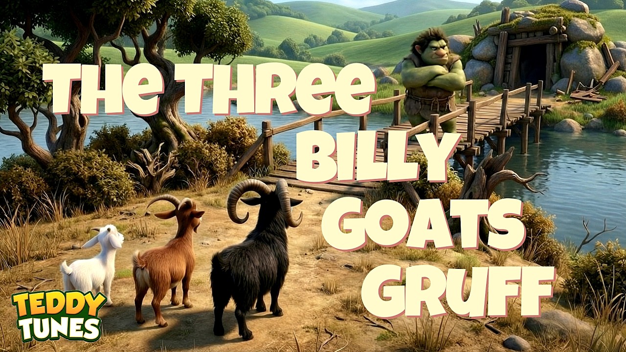 The Three Billy Goats Gruff | The classic fairy tale brought to life in ...