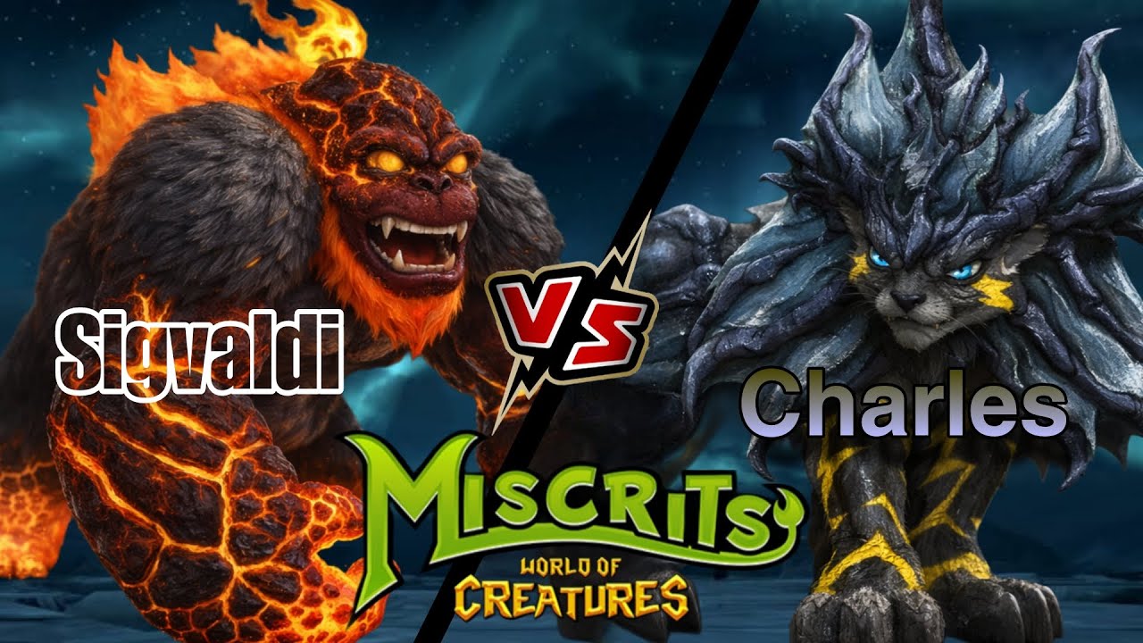 Miscrits: Sigvaldi vs Charles | Bo5 (Grudge Match) - YouTube