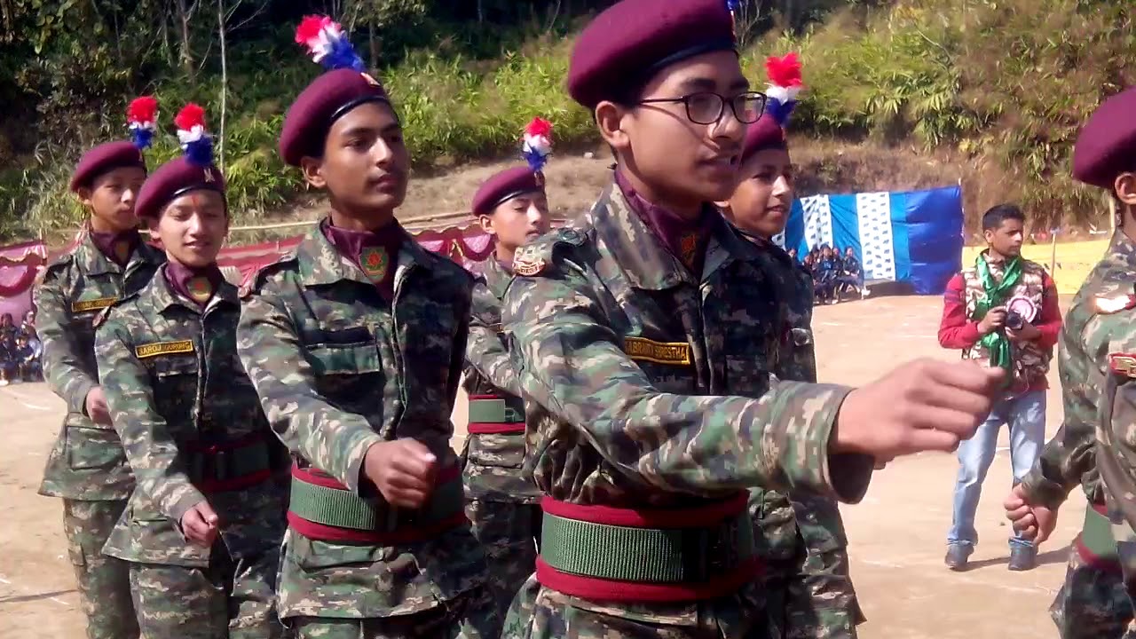 NCC pared of Prajna Sadan Ilam - YouTube