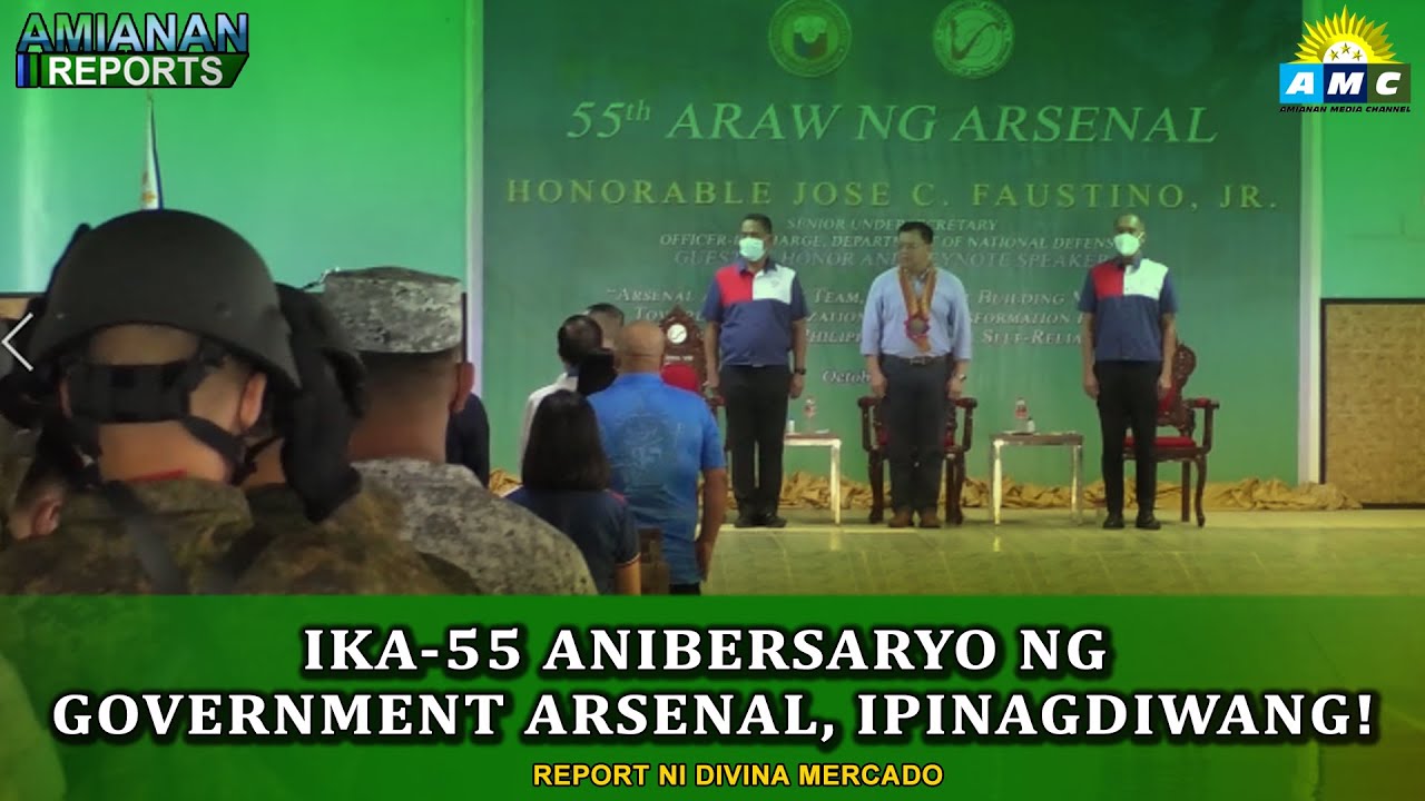 Amianan Reports | Government Arsenal ipinagdiwang ang kanila ika-55 ...