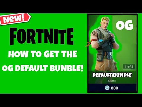 HOW to get the OG DEFAULT SKINS AND PICKAXE! - YouTube