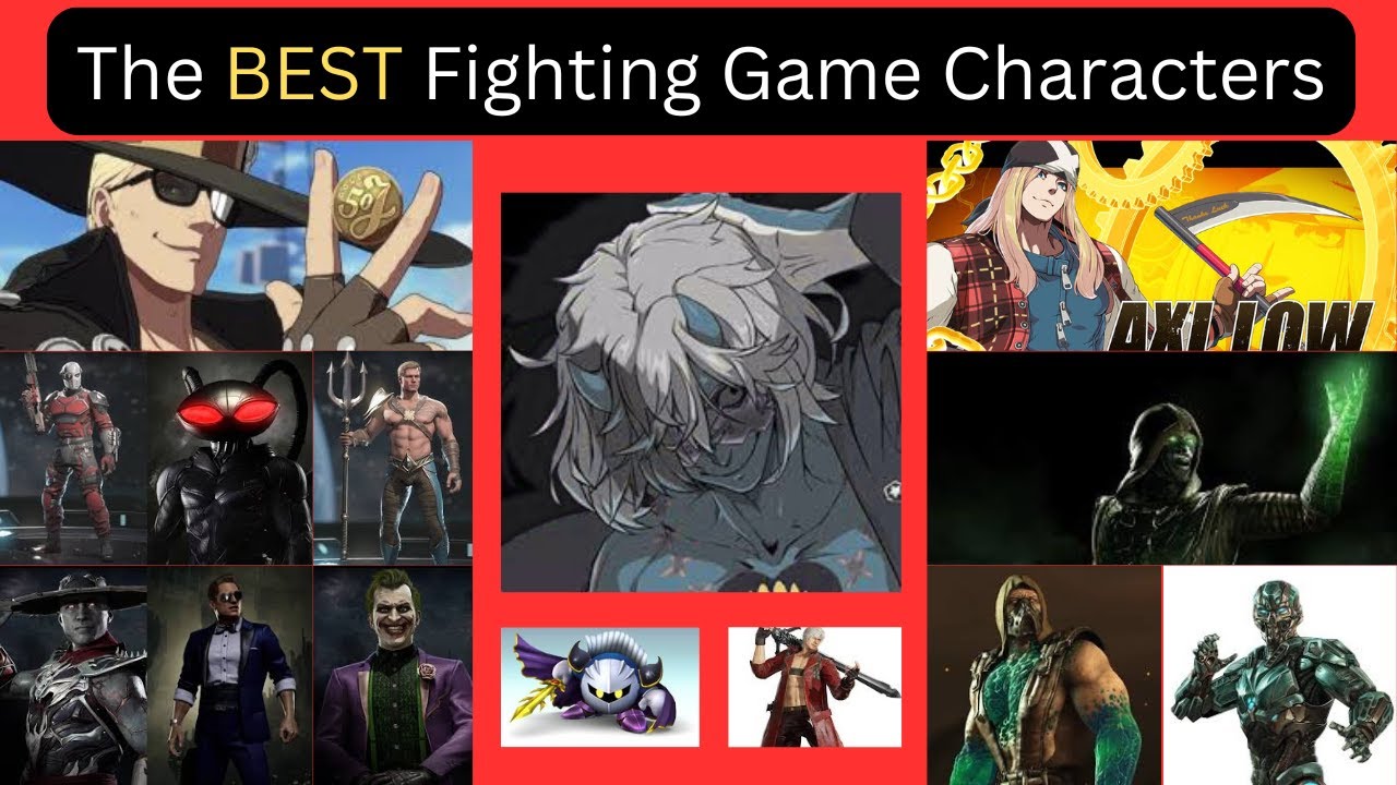 The BEST Fighting Game Characters of All Time - YouTube
