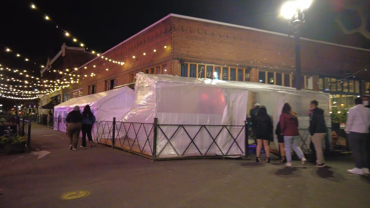 Portland Nightlife Walk (April 2021) - YouTube