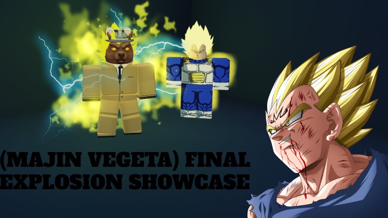 MAJIN VEGETA FINAL EXPLOISION SHOWCASE ROCK FRUIT (ROBLOX) - YouTube