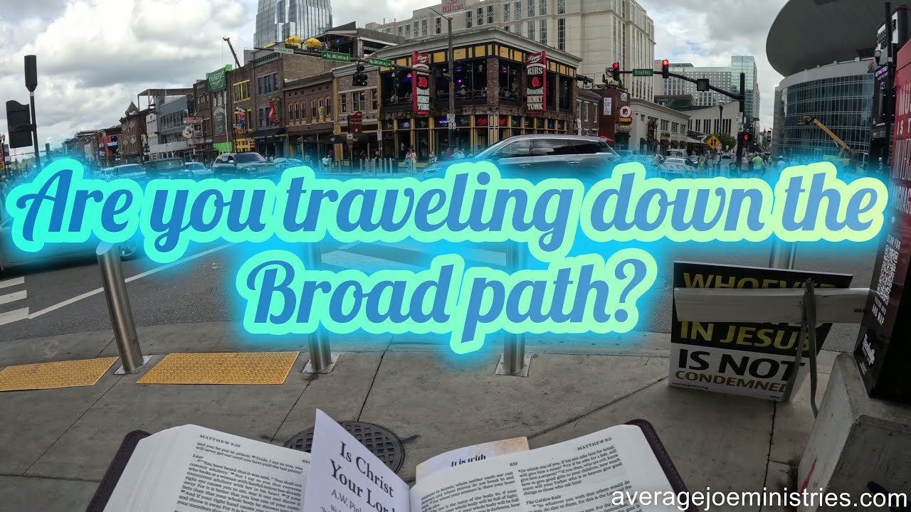 The Broad path on Broadway Downtown Nashville - YouTube