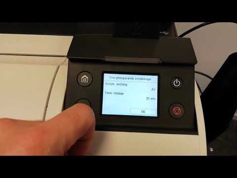 Canon ImagePrograf TM serien - Ändra timerinställning