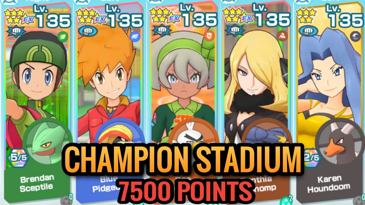 UNOVA CHAMPION STADIUM (WEEK 2) 7500 POINTS PLAYTHROUGH - YouTube