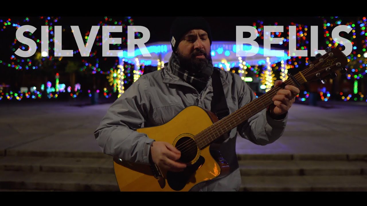 Silver Bells - Acoustic Guitar Version + Christmas Lights - YouTube