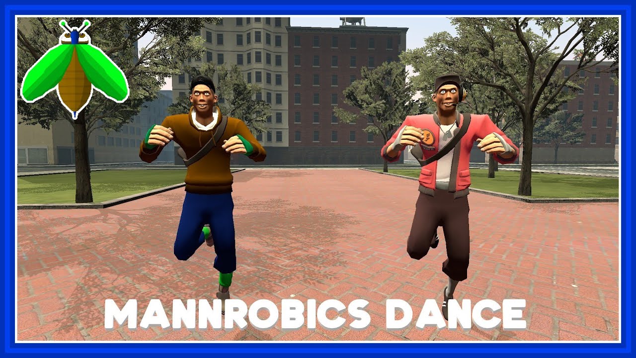 Mannrobics Dance [GMOD/TF2] - YouTube