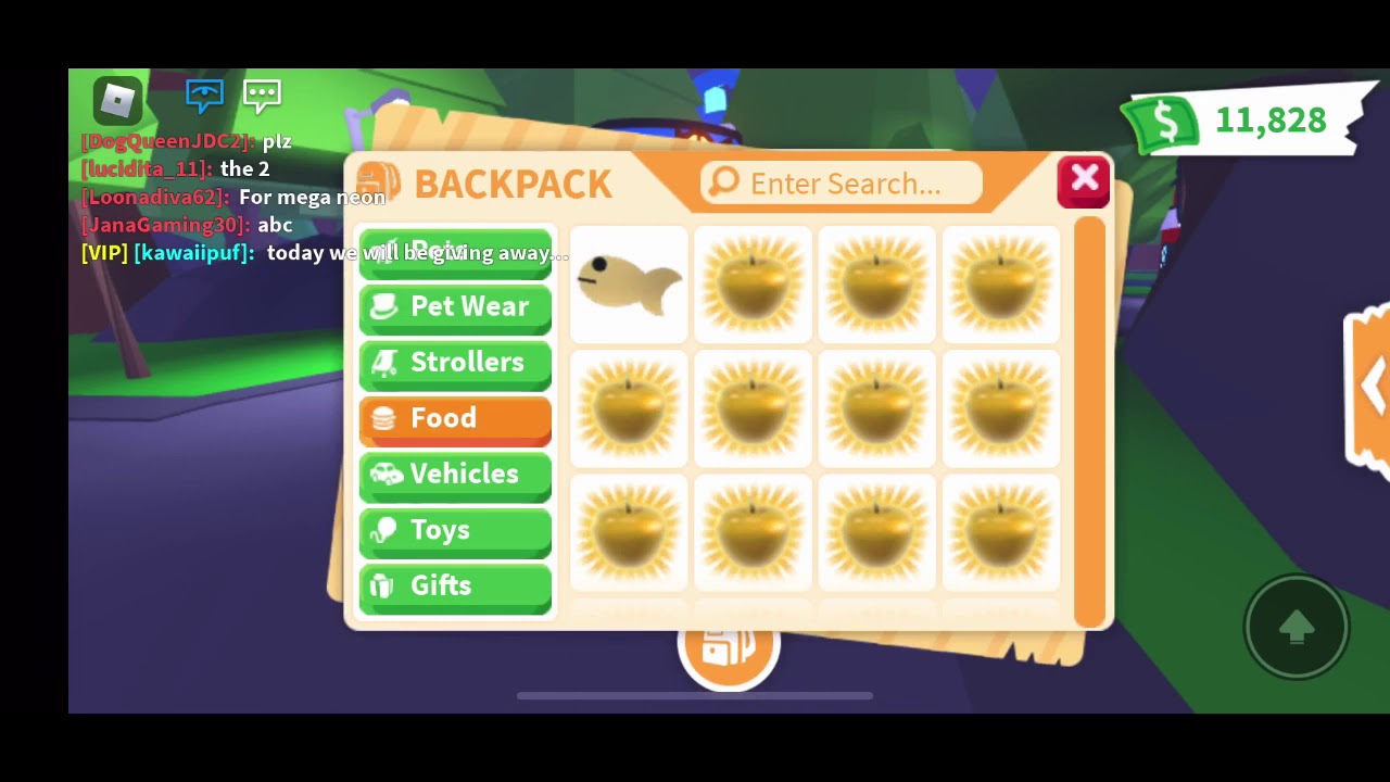 Goldfish Giveaway! | Roblox Adopt Me - YouTube
