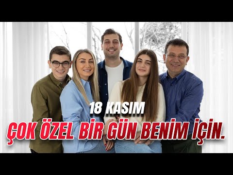 Bugün 18 Kasım. Çok özel bir gün benim için.