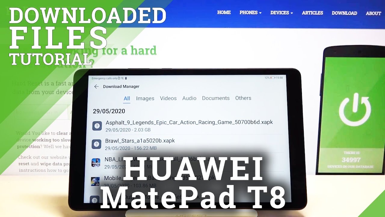 How to Find Downloaded Files in HUAWEI MatePad T8 – Downloading Folder ...