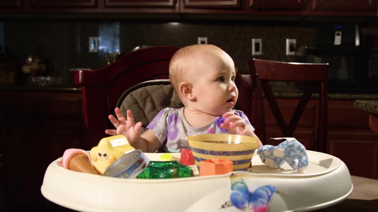 Kid'z Katch! High Chair Drop Catch - YouTube