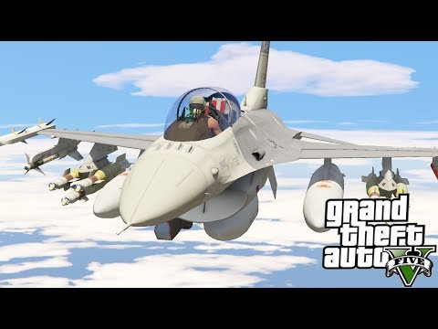 GTA V General Dynamics F-16D Fighting Falcon (USAF)