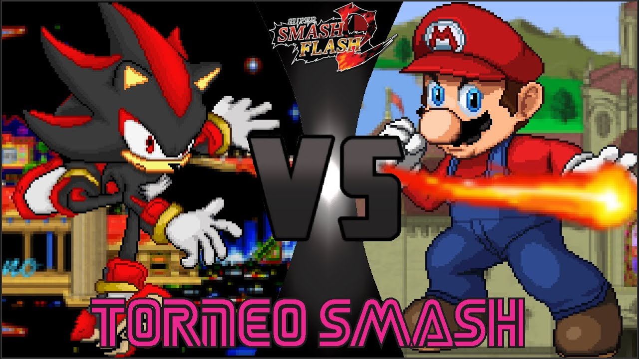 Mario vs Shadow | SSF2 Torneo Smash - YouTube