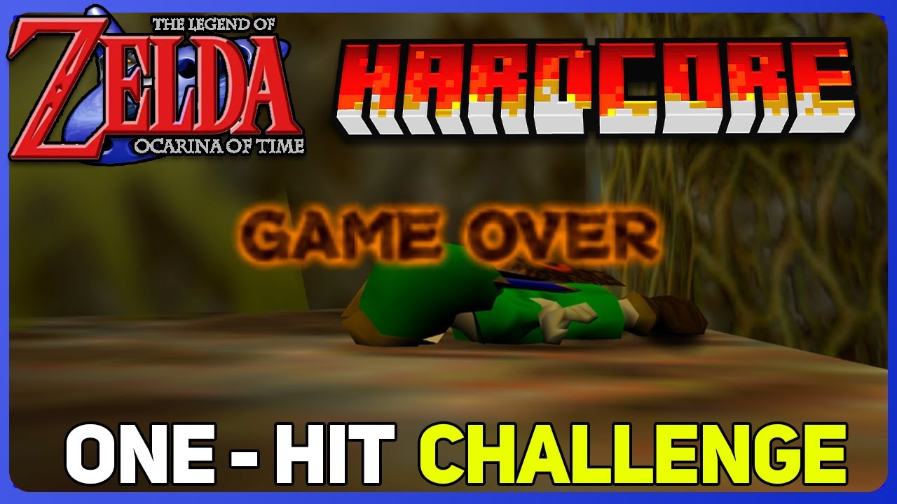 Ocarina of Time but Link Dies in One Hit 🗡️ | Hardcore The Legend of ...