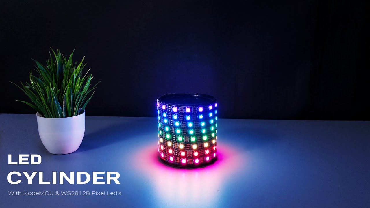 WOW ! Amazing DIY Idea With Pixel Led's | Smartphone Control - YouTube