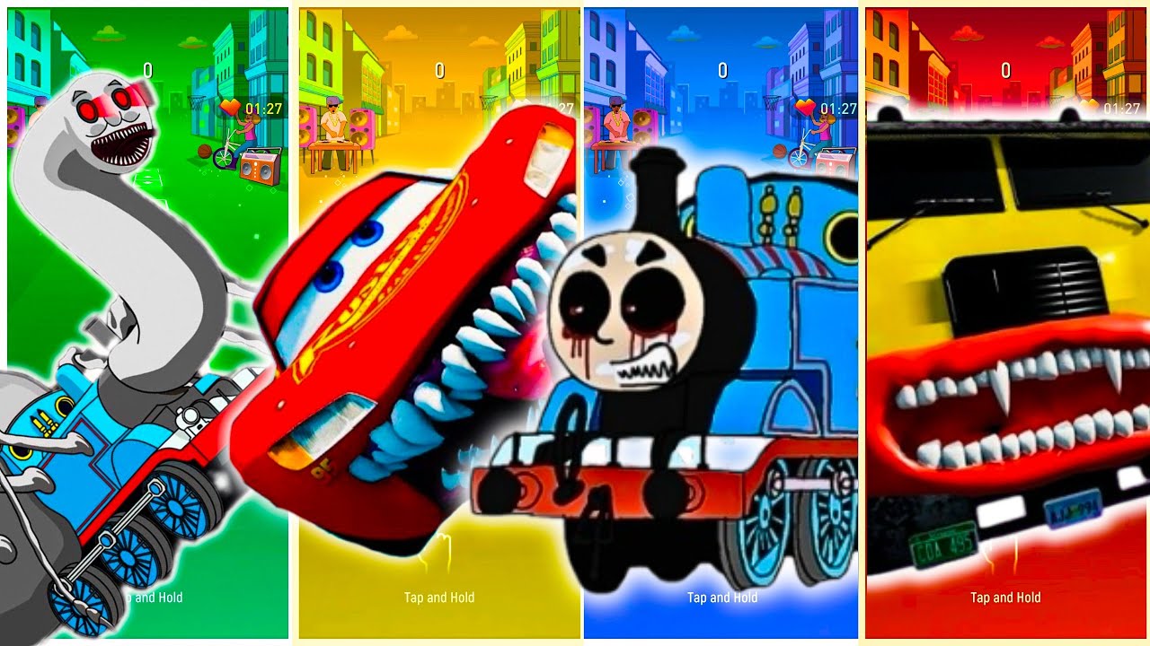 Thomas The Train Exe vs Minecraft Thomas vs Cursed Thomas Percy vs ...