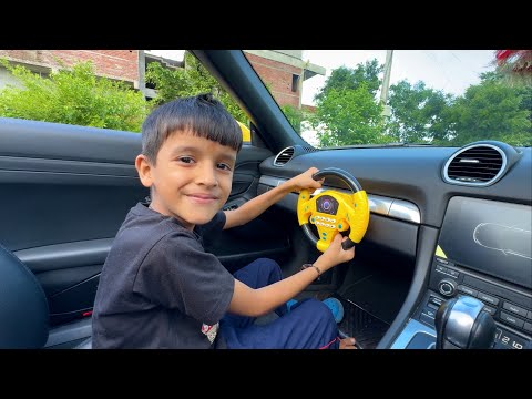 Kunali Ne Super-Car Chala Li 😳