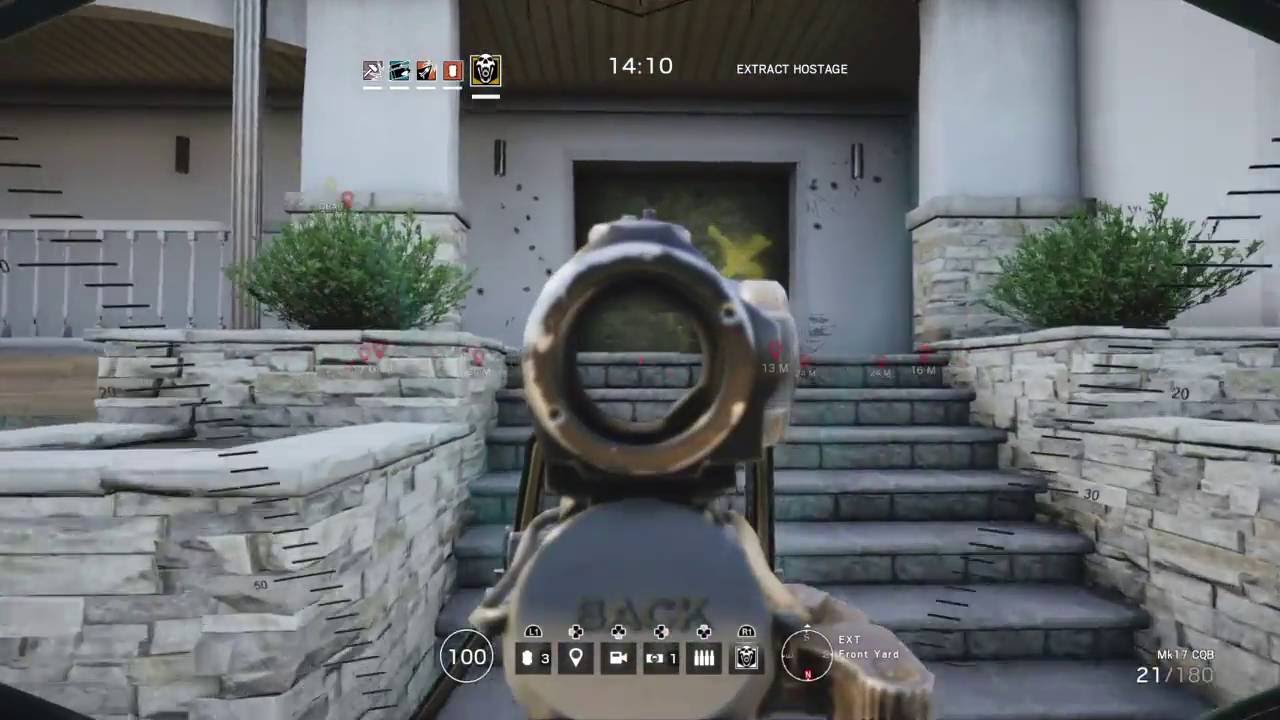Gameplay - RainbowSix Siege REALISTIC MODE Terrorist Hunt! Last One ...