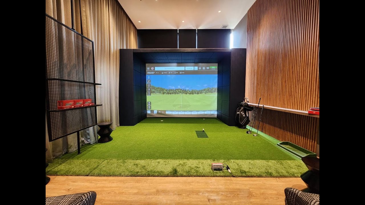 รีวิวห้อง Simulator Golf จาก โปรเจ็ท youtuber สายนักกอล์ฟ แห่งช่อง ...