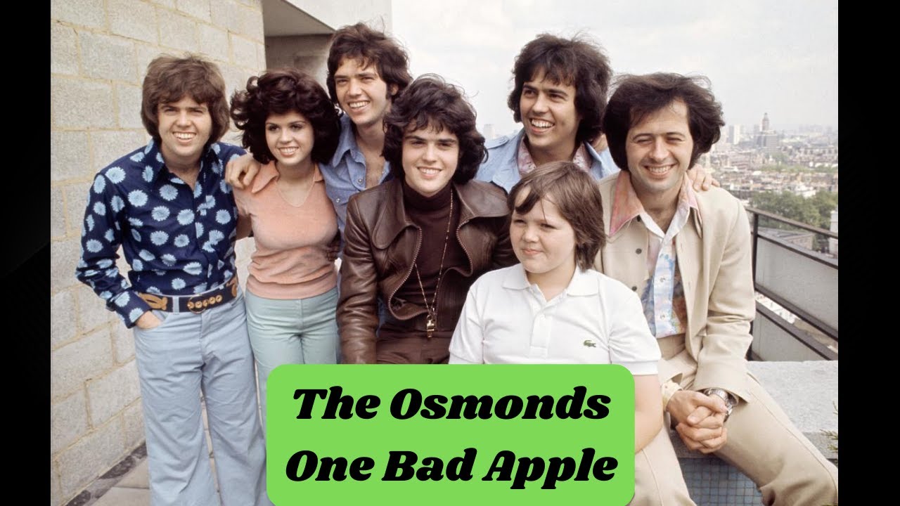 The Osmonds - One Bad Apple - YouTube