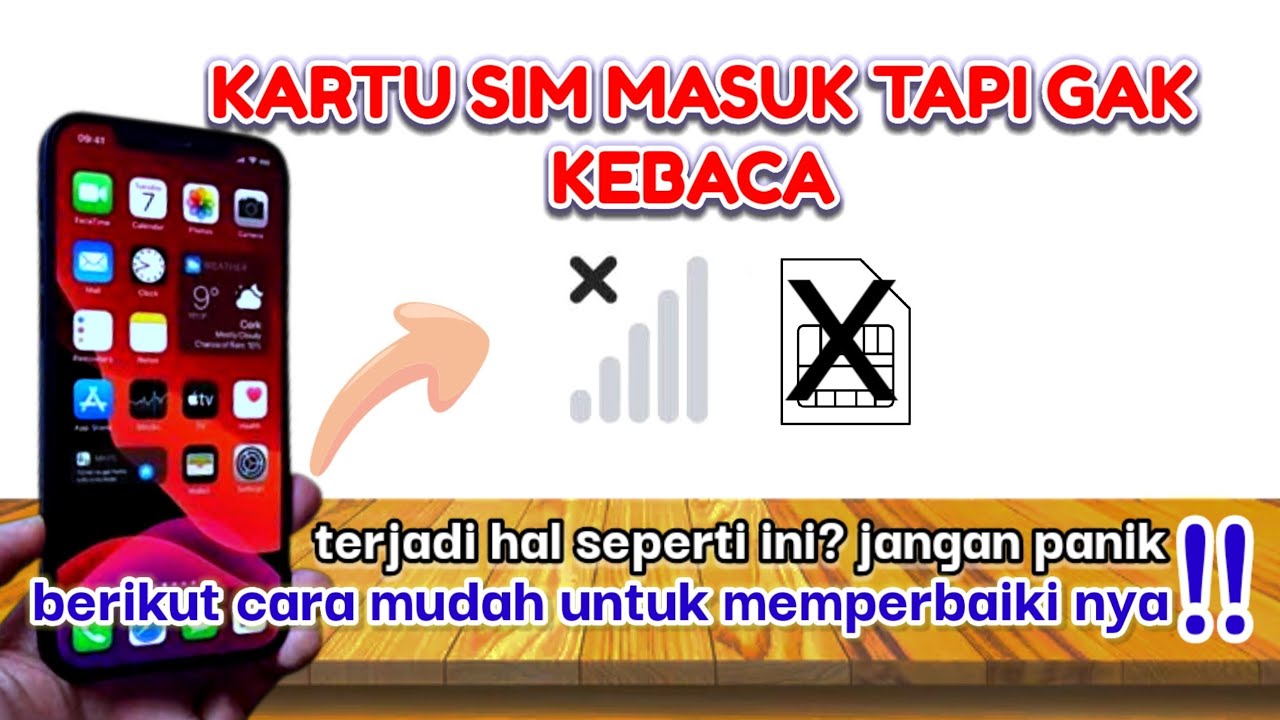 Cara Mengatasi Kartu Sim Tidak Terbaca (tidak ada layanan) Jaringan ...