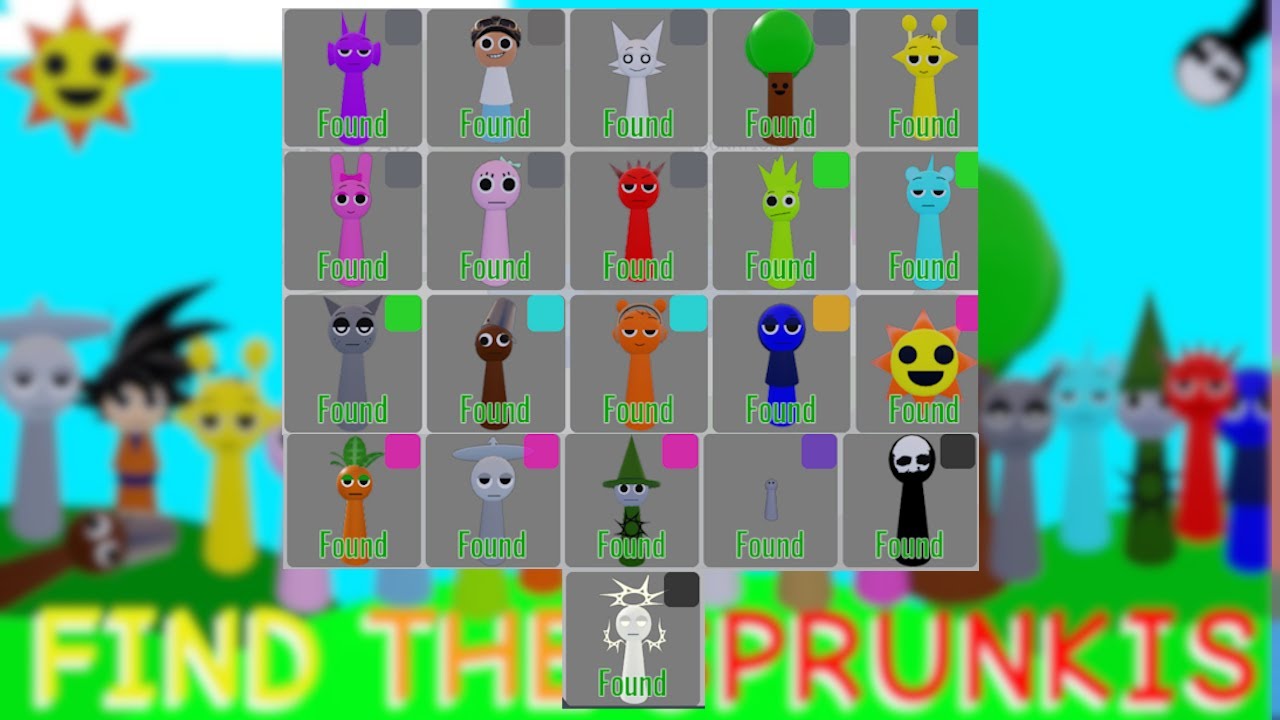 HOW to get ALL 21 Sprunkis! Cluckr, Tiny, Sprunkiel, Black..- Roblox ...