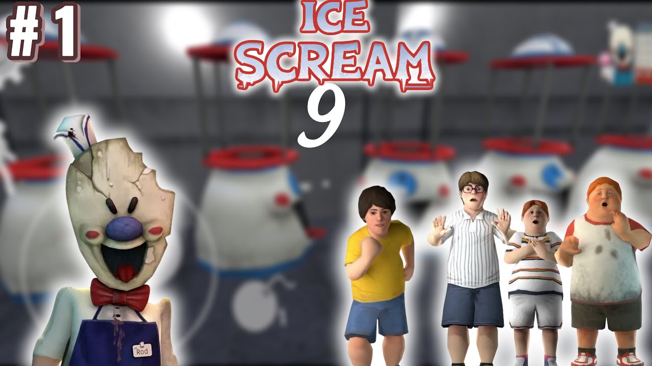 ICE SCREAM 9 FULL GAMEPLAY - Playing New Chapter 😃 Fangame #1 - YouTube