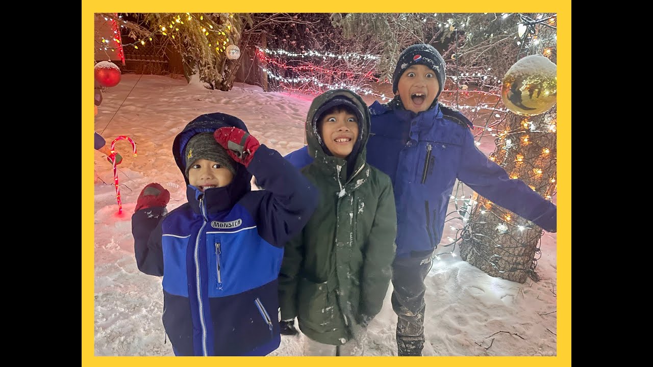 WinterWonderLand in REAL Life!!! with Harry Potter!!! Oilers Connor ...