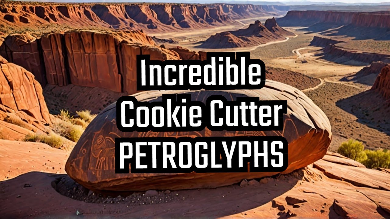 Incredible Cookie Cutter Petroglyphs In Nowhere AZ - YouTube