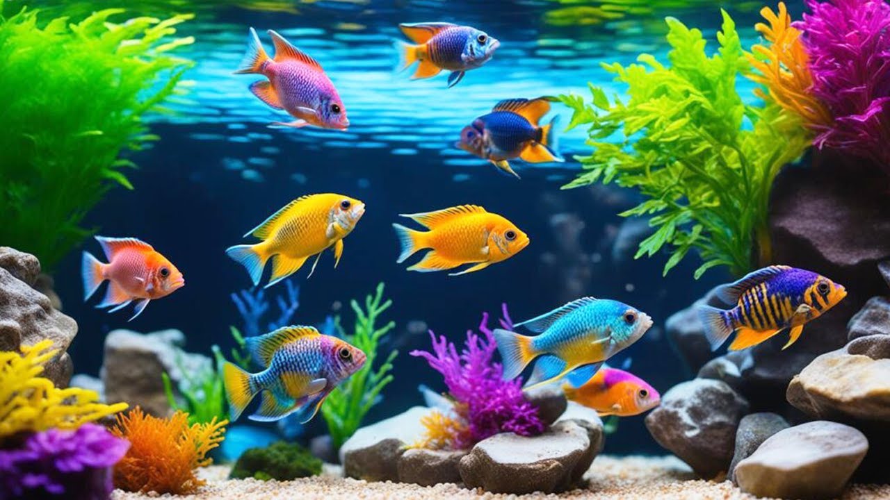 8 jenis ikan hias air tawar untuk aquarium berukuran sedang - YouTube