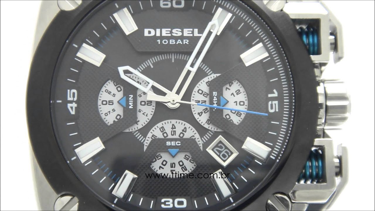 Relógio Diesel DZ7345/0PN. - YouTube