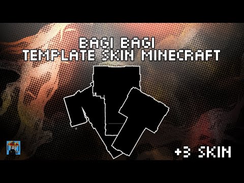 BAGI BAGI TEMPLATE SKIN MINECRAFT RANDOM - YouTube