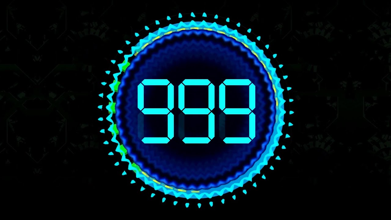 BCG 999 (1,000) Seconds Stopwatch (LED Circle Progress Blue Light ...