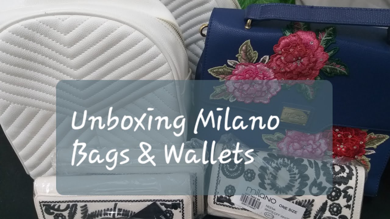Unboxing Milano Bags & Wallets l Sale l Christmas Gifts - YouTube