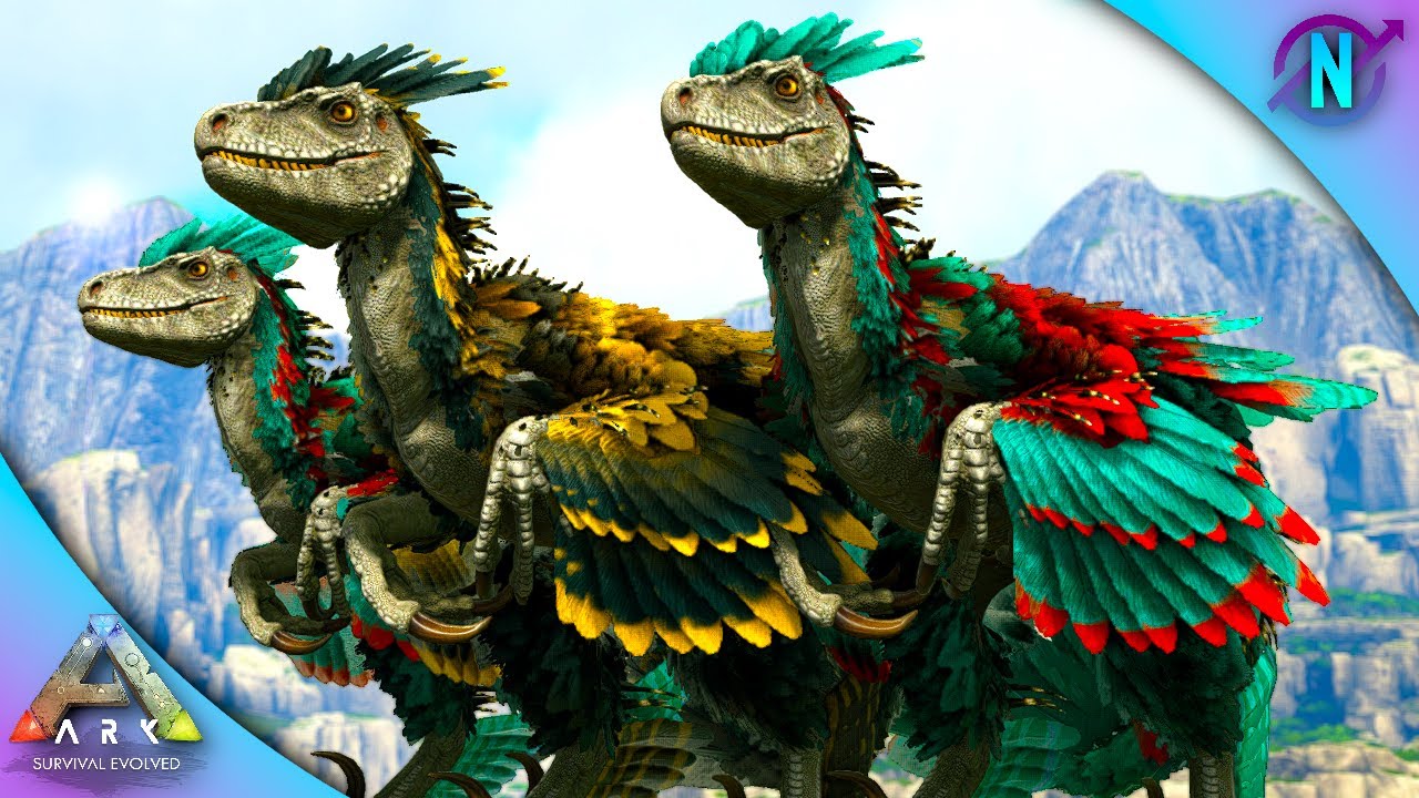 O exército de Deinonychus está finalmente completo!! Ark: Survival ...