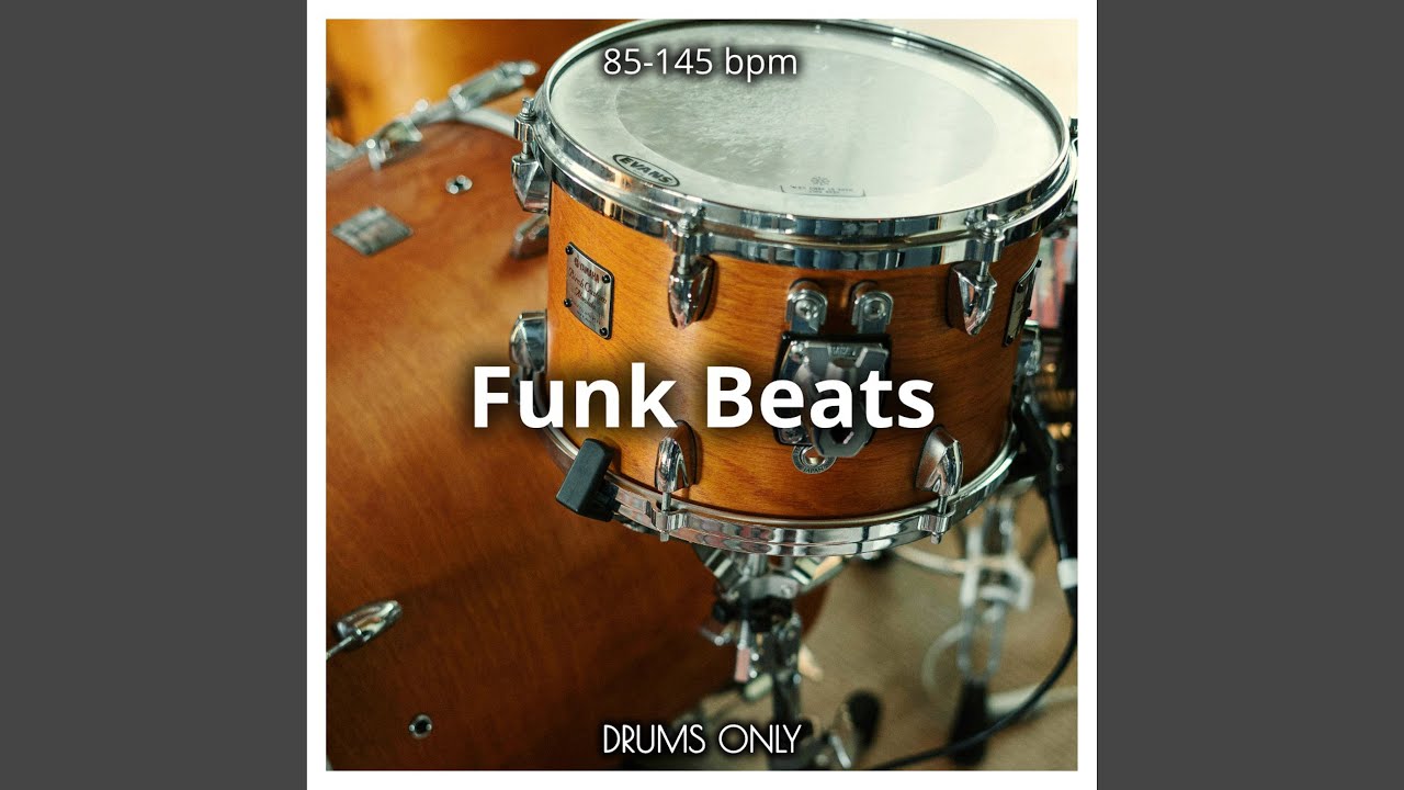 135 Bpm Basic Funk Drum Track - YouTube