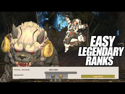 FFXIV - How to Get EASY Legendary Ranks in Crucible of the Unbroken