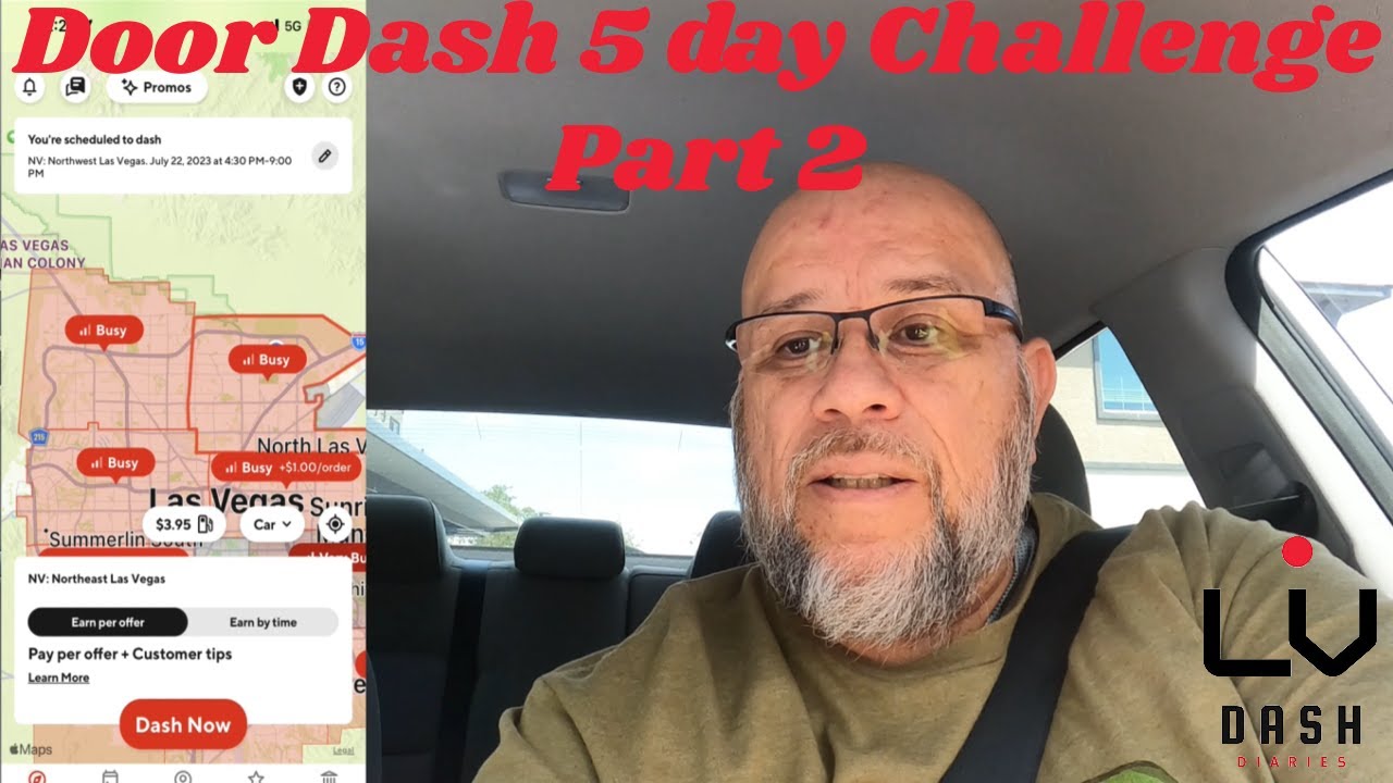 Door Dash 5 Day Challenge Part 2. Door Dash - YouTube