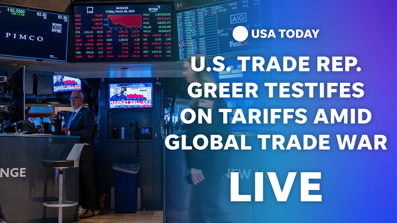 Watch live: New York Stock Exchange opens; US trade Rep. Greer ...