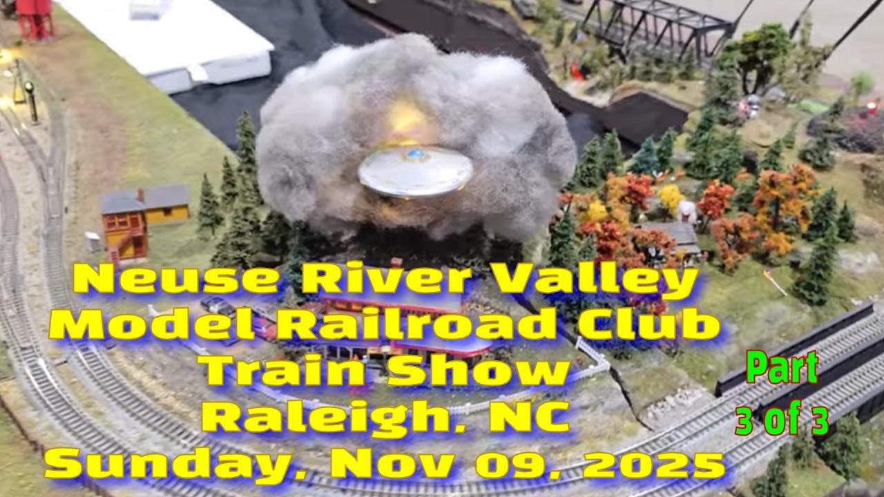 Neuse River Valley Model Railroad Club Fall Train Show - Sunday, Nov 09 ...