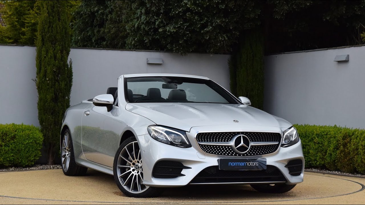 Mercedes-Benz E350d V6 AMG Line Premium Plus 4Matic Cabriolet offered ...