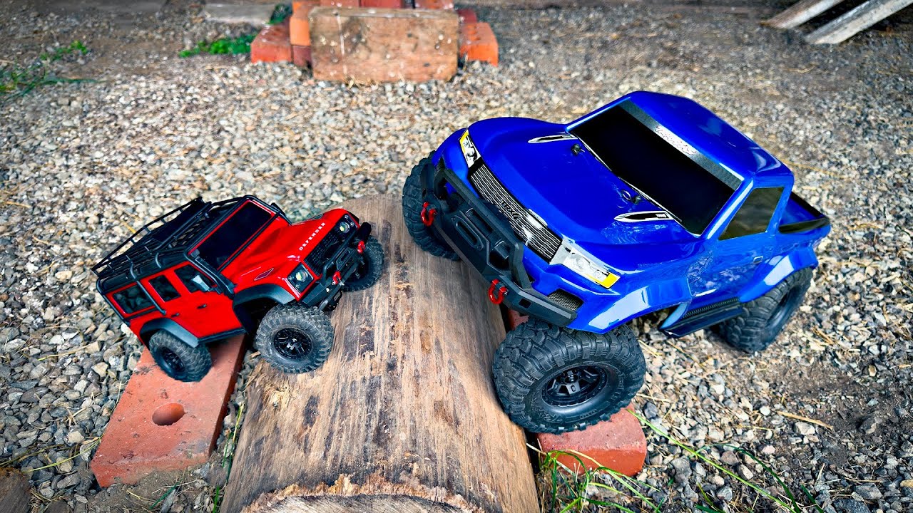 Back to Stock Shocks..!! • TRX4m Defender & Sport! | TheSmoaks Vlog ...